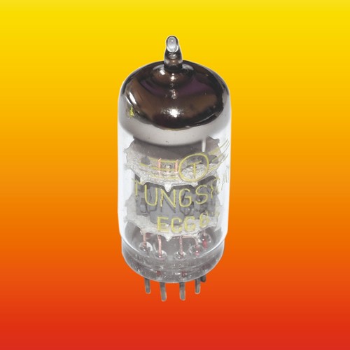 ECC85 TUNGSRAM DOUBLE TRIODE VHF VACUUM TESTED NOS TUBE = 6AQ8 B719 ...
