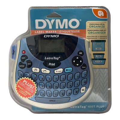 DYMO LetraTag LT-100T Plus Compact Portable Label Maker w/ QWERTY ...