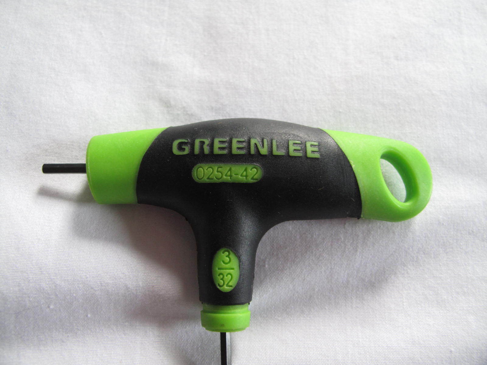 (1) New Greenlee 3/32" T-Handle Ball End Hex Key Wrench 0254-42 | eBay