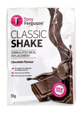 Tony Ferguson Meal Replacement Shake Chocolate 55g x 48 Sachets | eBay