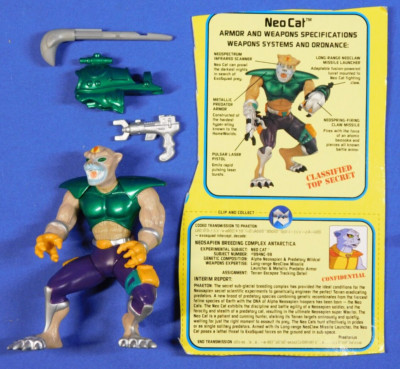 EXO SQUAD NEOSAPIEN WARRIORS NEO CAT COMPLETE PLAYMATES FIGURE 1995 | eBay