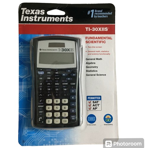 NEW Texas Instruments Calculator TI-30XIIS Fundamental Scientific SAT ...