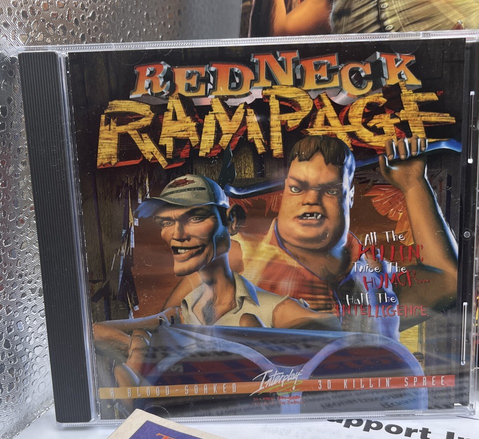 Redneck Rampage Rides Again PC 1998 Big Box New Open Box Cd Rom DOS ...