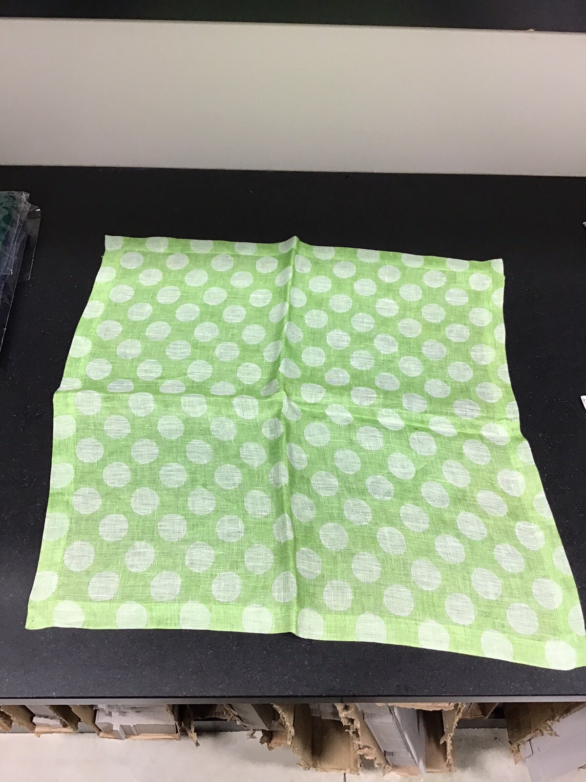 Deborah Rhodes Dot Napkin Green Set of 2 NEW | eBay