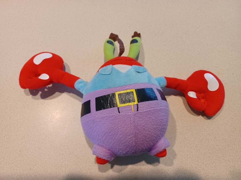 Spongebob Squarepants- Mr. Krabs Stuffed Plush- 6” | eBay