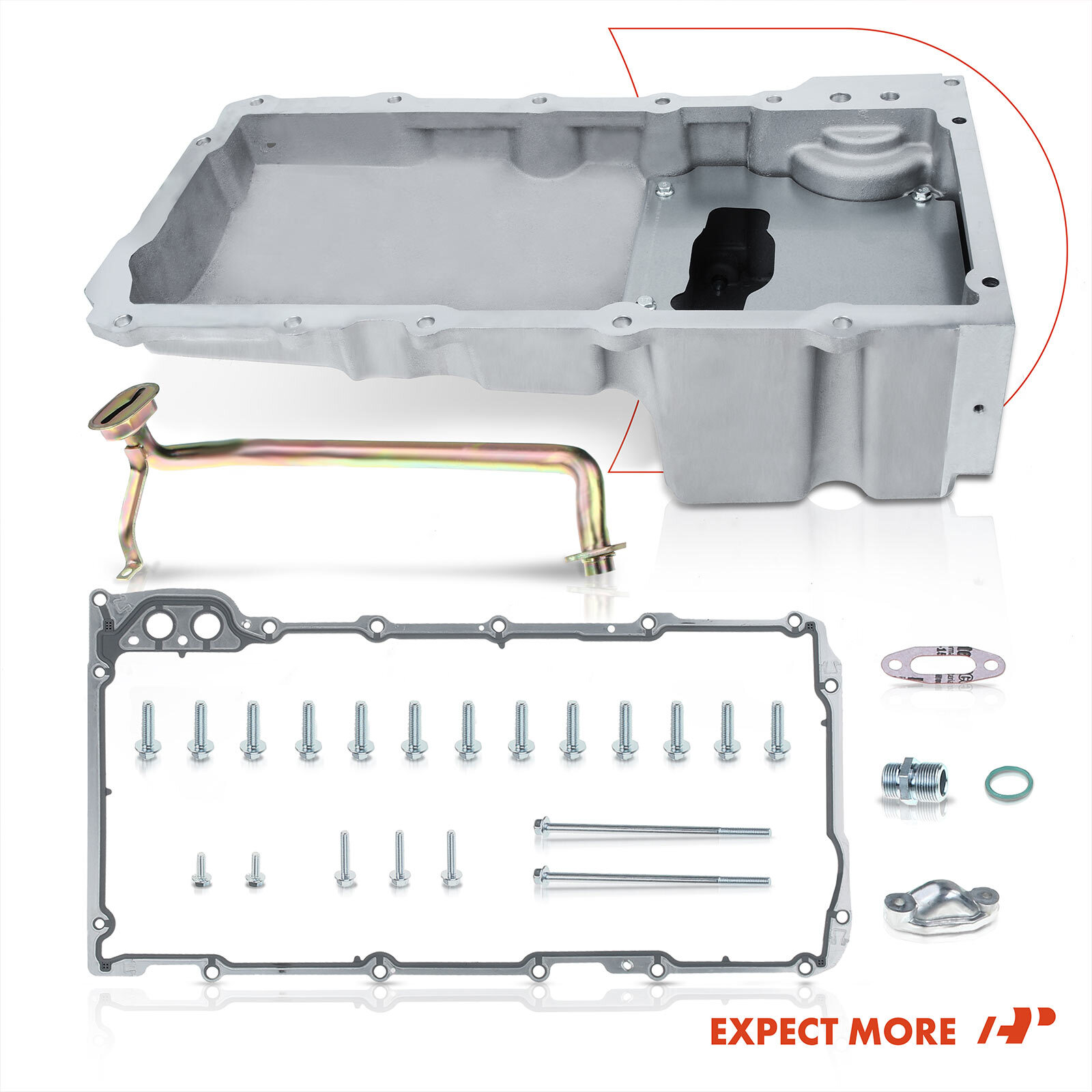 A-Premium LS Swap Retrofit Oil Pan Kit for LS1 LS2 LS3 Chevrolet El ...