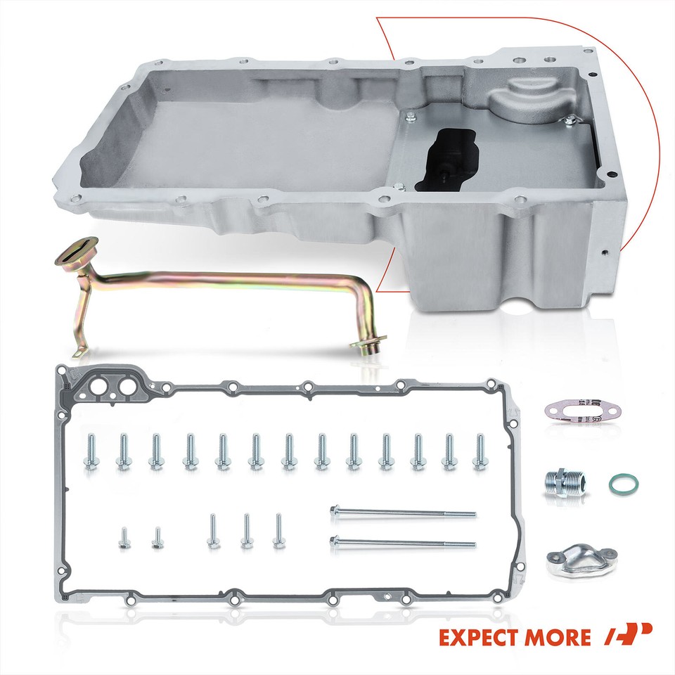 A-Premium LS Swap Retrofit Oil Pan Kit for LS1 LS2 LS3 Chevrolet El ...