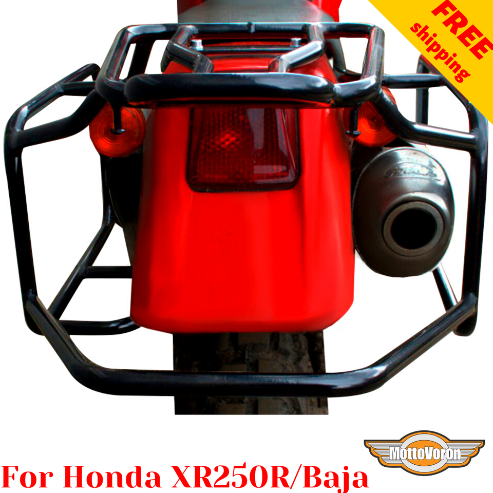 For Honda XR250R Rack luggage system XR 250 Baja Pannier rack XR250 ...