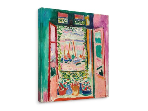 - Open Window Collioure, Henri Matisse Painting Reproduction, Canvas ...