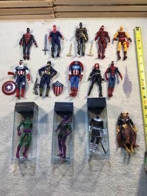 Marvel Universe 3.75 lot, collector’s prisoner tubes,Captain America ...