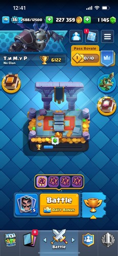CR-Arena17-6100Trophy-4 lv14s-Emotes-good Deal-bonus Stuff - IOS ...