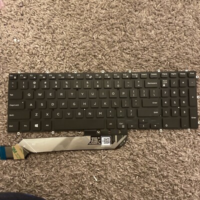 Dell Gaming G5-5587 G5-5590 Series Blue RED Letter Backlit Keyboard ...