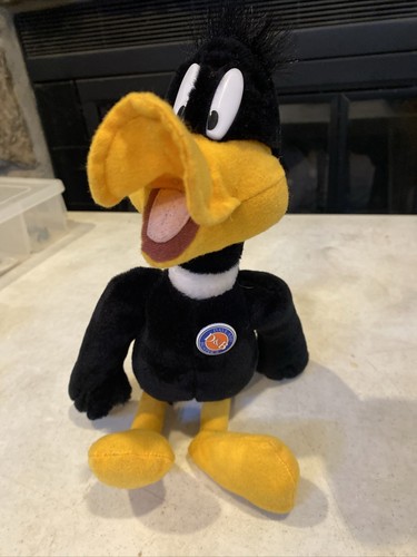 Looney Tunes Daffy Duck 15” Soft Plush Toy Play by Play 2000 Dave ...