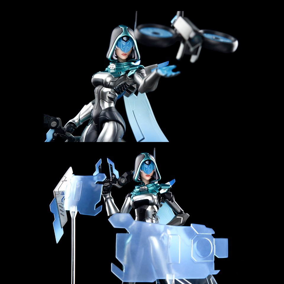 LoL League of Legends APEX PROJECT Ashe 1/8 Action Figure Riot Games ...
