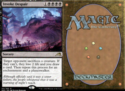 Magic the Gathering -MTG-Invoke Despair | eBay