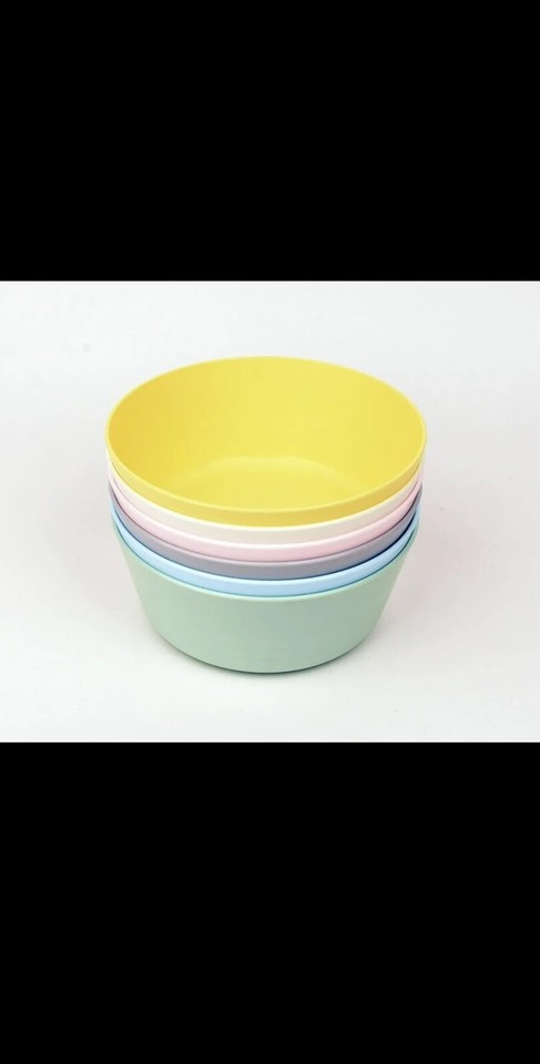 IKEA Kalas Pastel Children’s Bowls Pack of 6-FREE SHIPPING | eBay