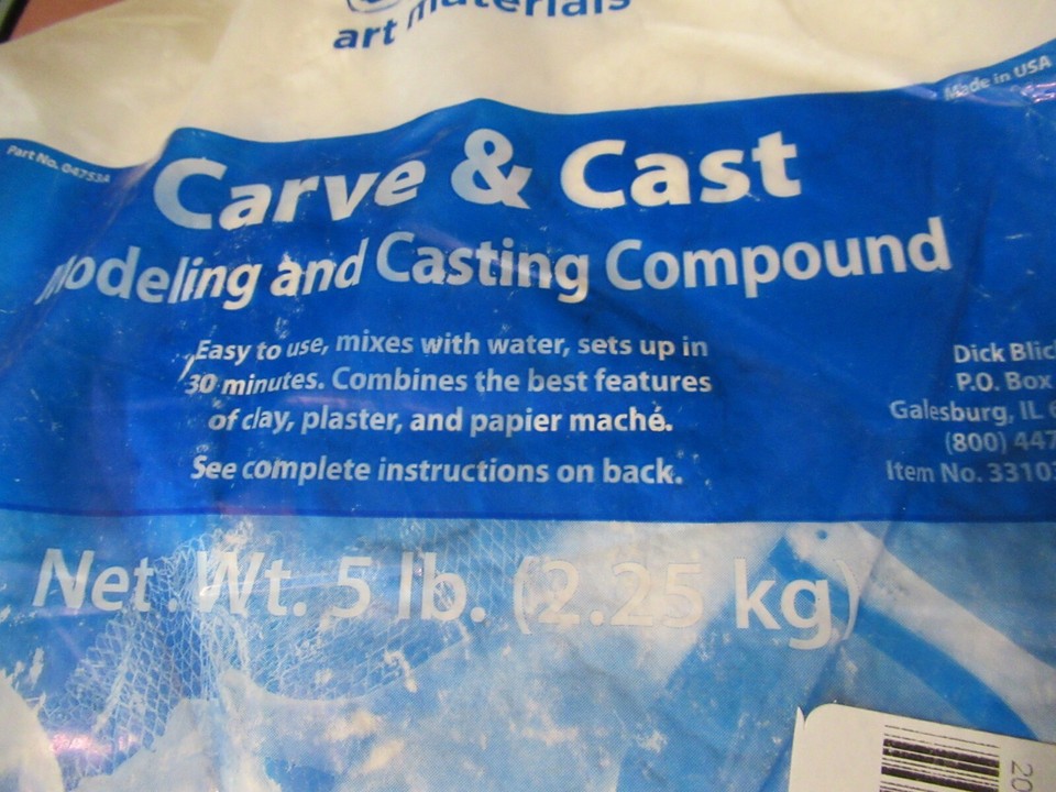 Blick Art Materials CARVE AND CAST, Modeling and Casting Compound (5 ...
