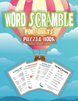 Word Scramble Puzzle Book for Adults Wo C Smith Paperback 9786069607688 ...