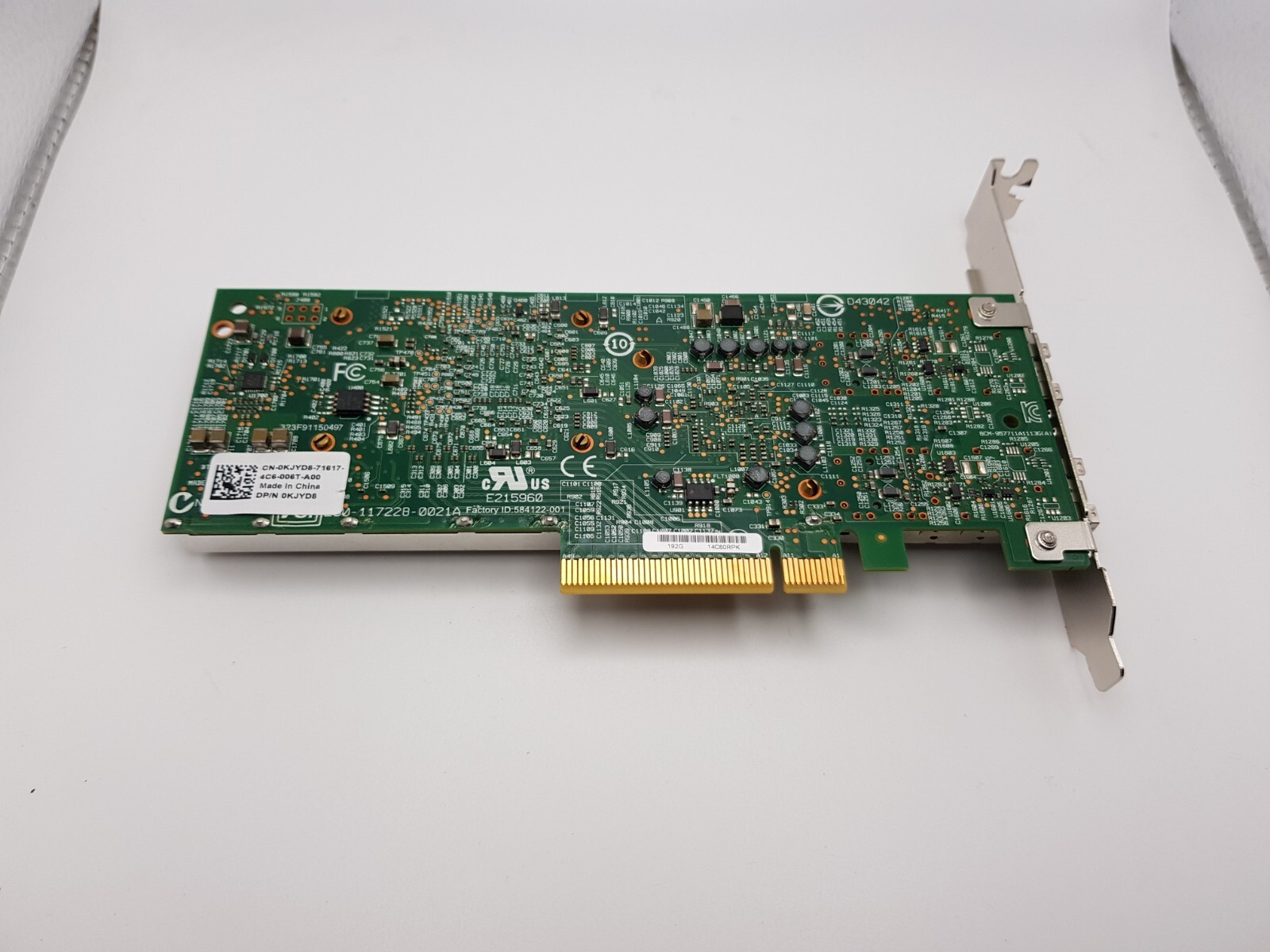 Dell Broadcom 57810S Dual Port 10GB SFP+ High Profile Bracket - DELL ...