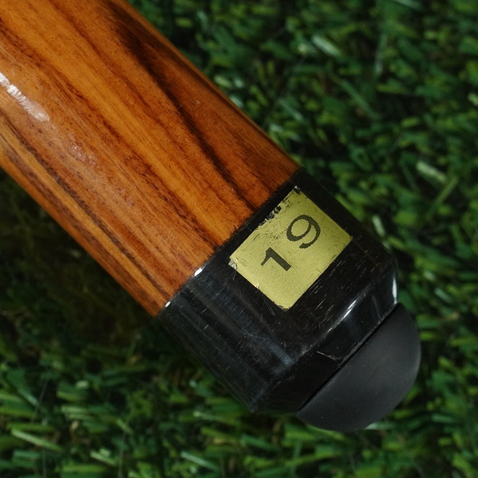 BRUNSWICK 19oz 58” TWO-PIECE POOL CUE BILLIARD STICK, LIGHT WOOD FINISH ...
