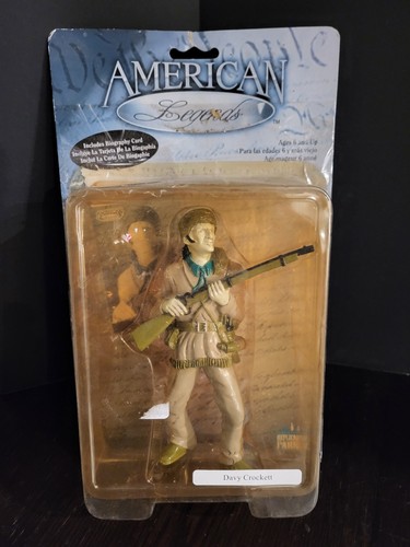 Davy Crockett Action Figure 2000 AMERICAN LEGENDS Replicas by Parris ...