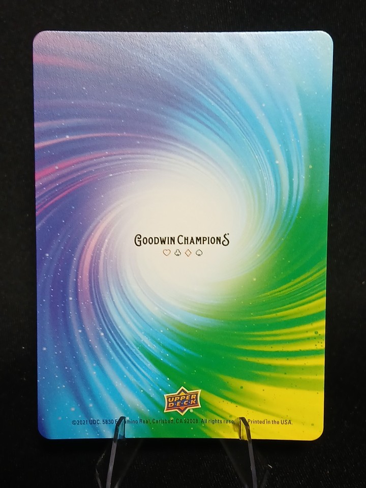 2021 Upper Deck Goodwin Champions OSCAR Elephant 2 Clubs Holo Foil ...