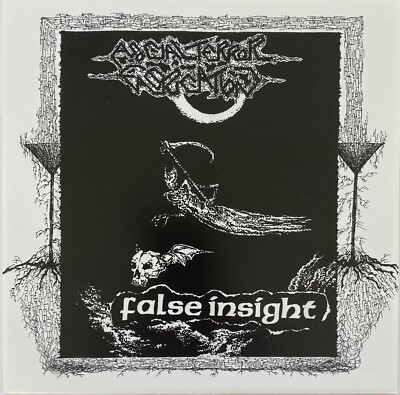 ASOCIAL TERROR FABRICATION / FALSE INSIGHT 7” VINYL JAPAN CRUST PUNK ...