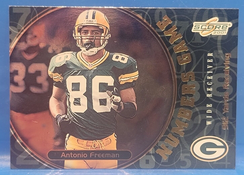 Antonio Freeman, WR - Score - Packers, 2001 - #38, Number Game | eBay