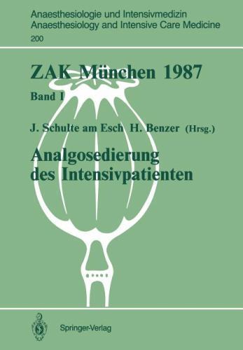 Anaesthesiologie Und Intensivmedizin Anaesthesiology and Intensive Care ...