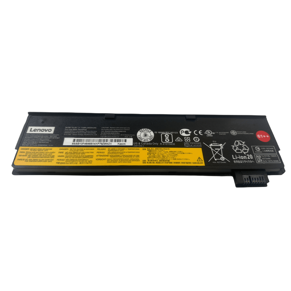 New Genuine 61++ 72WH 01AV427 01AV423 Battery For Lenovo ThinkPad T470 ...