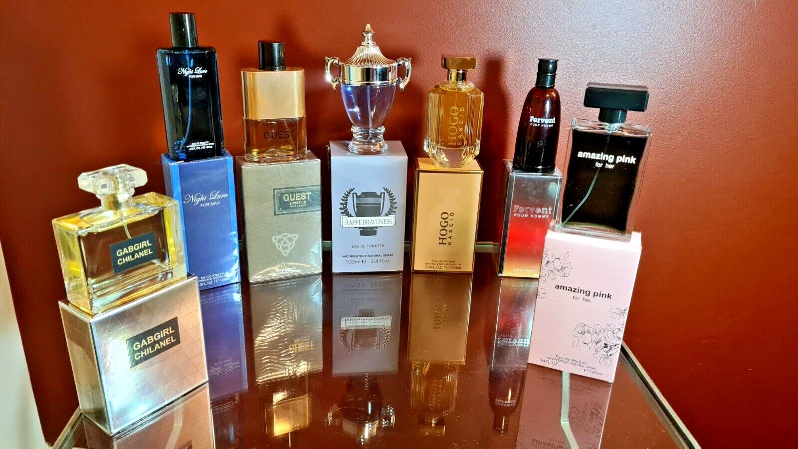 Lot of 7 Men's & WOMEN's Perfume & Fragrances 100ml | eBay