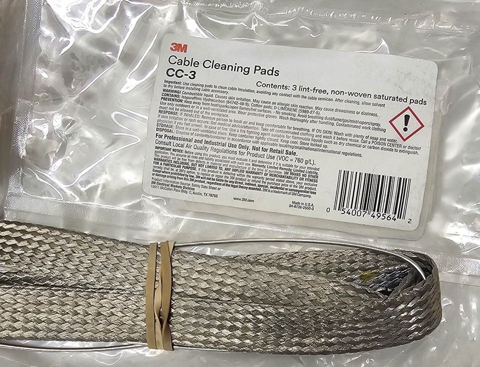 3M 5811-C-1/0 ~ 200 Amp Industrial Loadbreak Elbow w/ Connector Kit ...