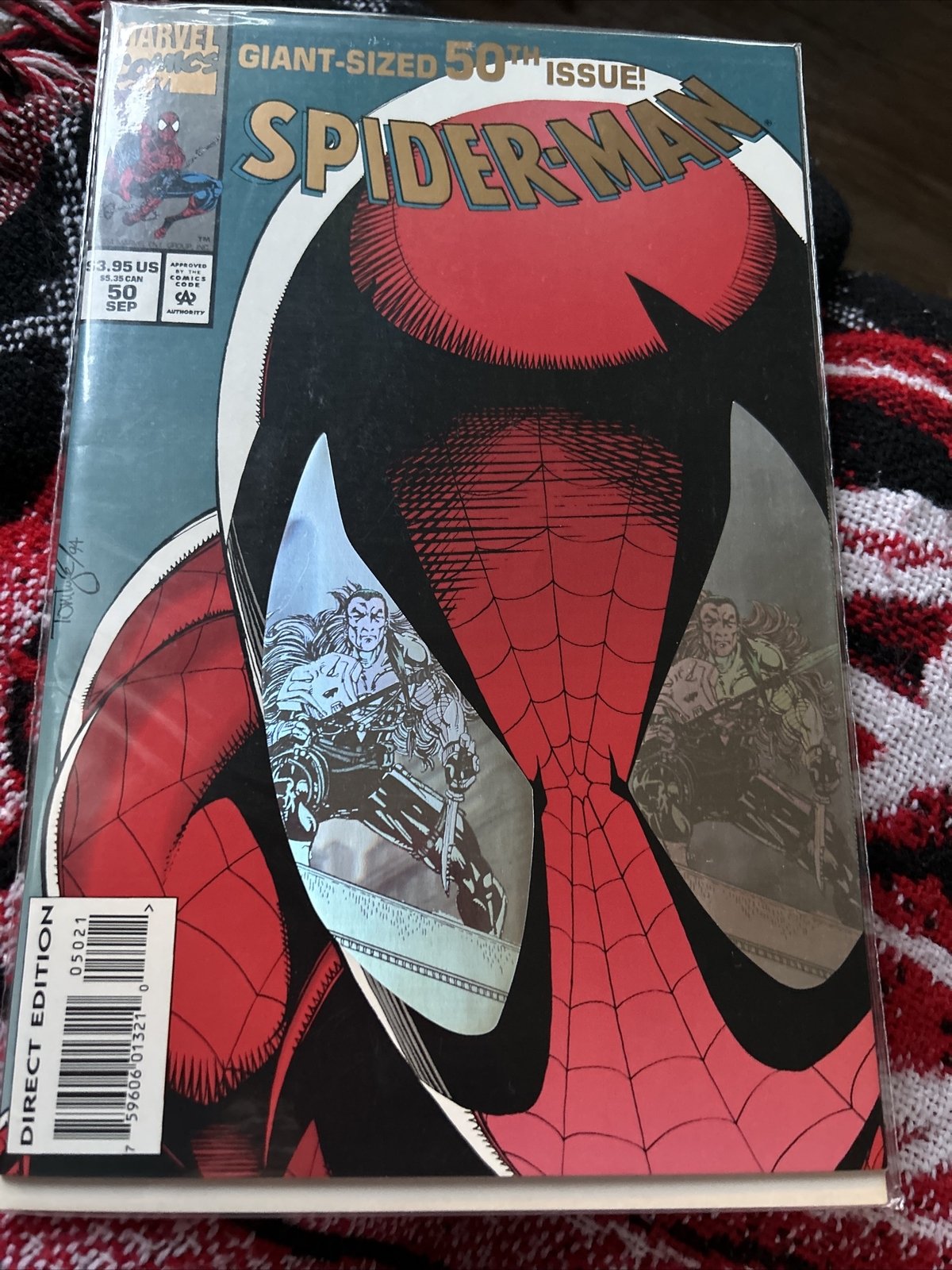 Marvel Spider Man Giant Sized 50th 50 Issue! September Vtg Comic ...