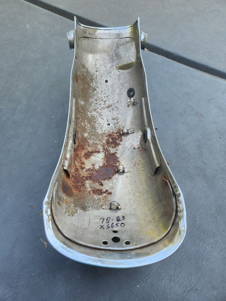 1978 Yamaha XS650 Special OEM XS 650 TWIN Chrome Rear Fender 79 80 81 ...