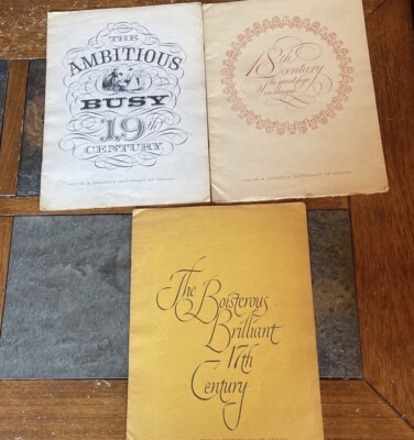 Lot of 3 Vintage Magazines HOUSE & GARDEN's Dictionary of Design 1950 ...