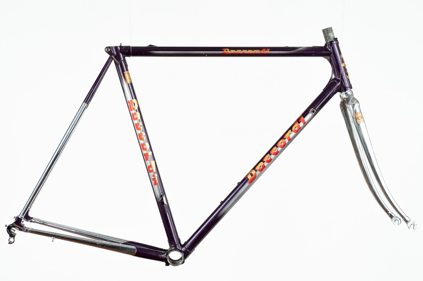 DACCORDI COLUMBUS SLX STEEL FRAME FRAMESET VINTAGE 90s ROAD RACING BIKE ...