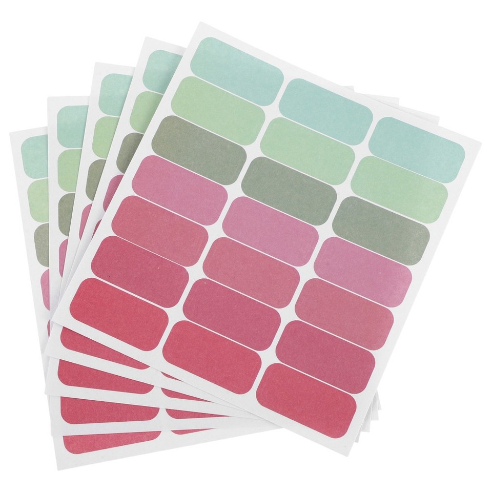 5 Sheet Label Sticker School Organization Labels Desk Stickers Baby ...