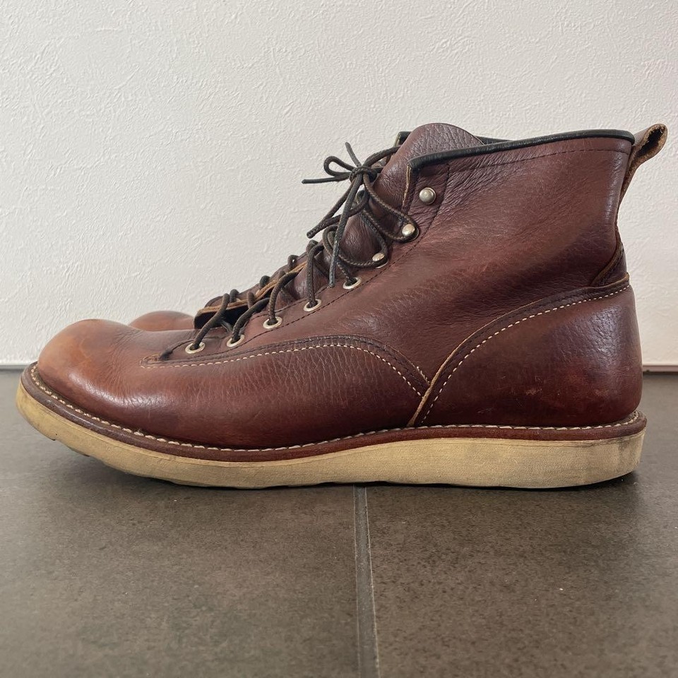 Red Wing 2906 Lineman Round Toe Work Boots Men's Size US10 D Brown ...