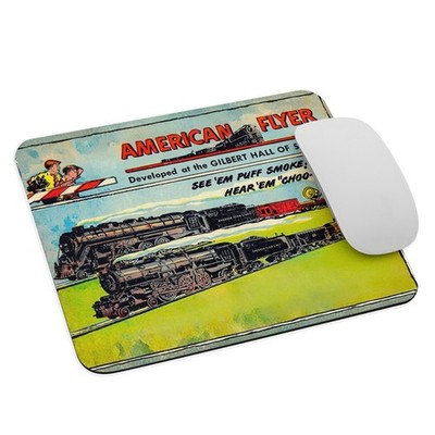 American Flyer Trains – Vintage Catalog Art Mouse Pad | Classic Gilbert ...