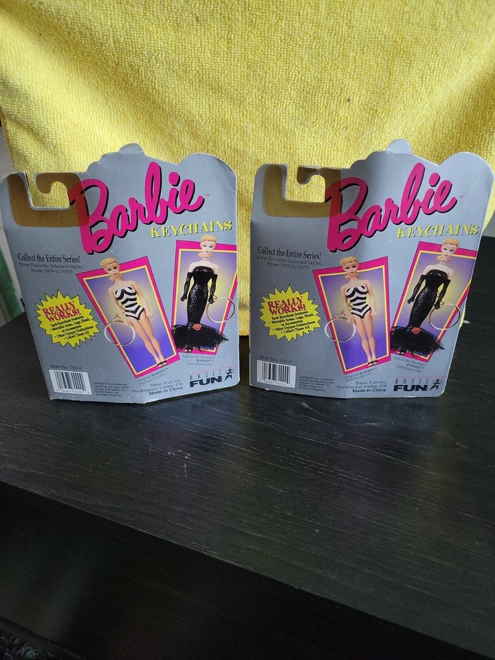 Vintage Barbie Keychain! Barbie Doll With Moveable Parts. With Box ...