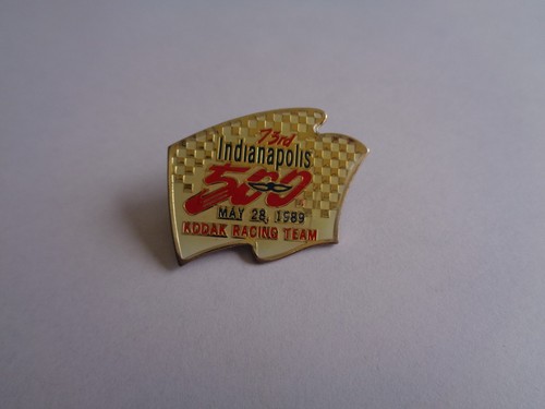 73rd Indianapolis Indy 500 Lapel Pin 1989 Vintage Kodak Racing Team ...