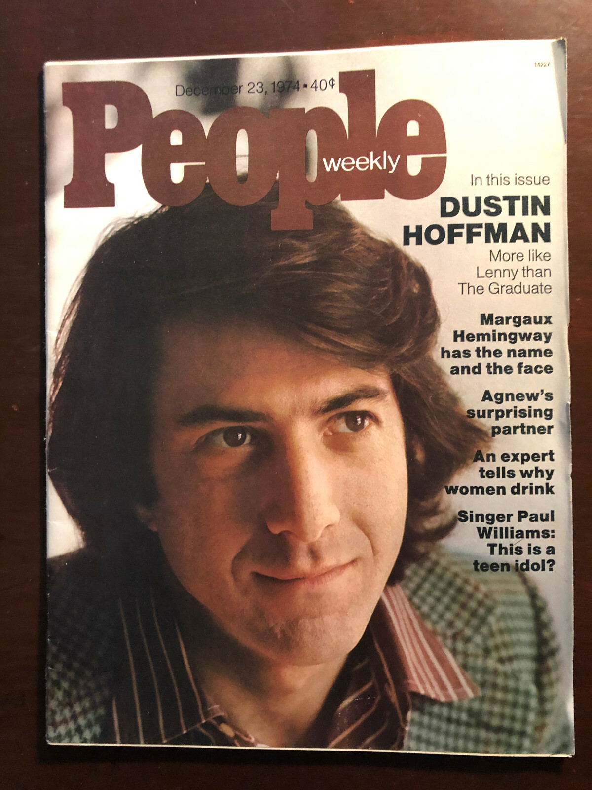 PEOPLE WEEKLY MAGAZINE - DUSTIN HOFFMAN - DECEMBER 23, 1974 | eBay