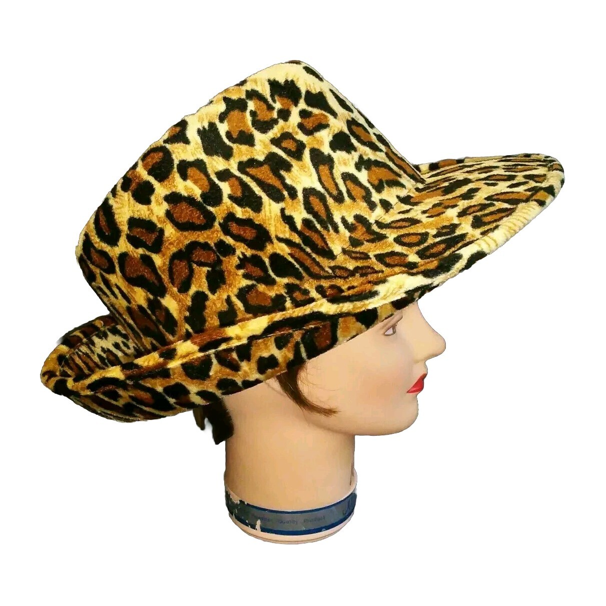 elope Leopard Print Women’s Cowboy Hat | eBay