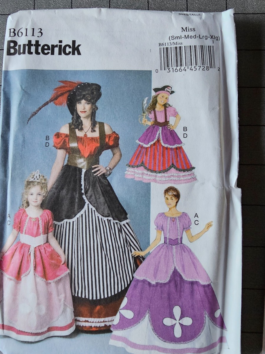 Princess Dress Pattern Adult