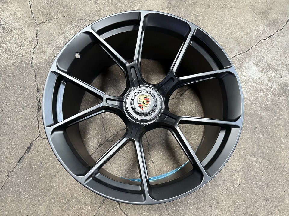 21" Lenso Blackout Forged GT3 RS Wheel (Set of 4) Porsche Macan S 5x112 ...