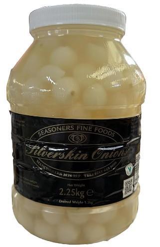 Seasoners Pickled Silverskin Onions 2.25kg Jar | eBay UK