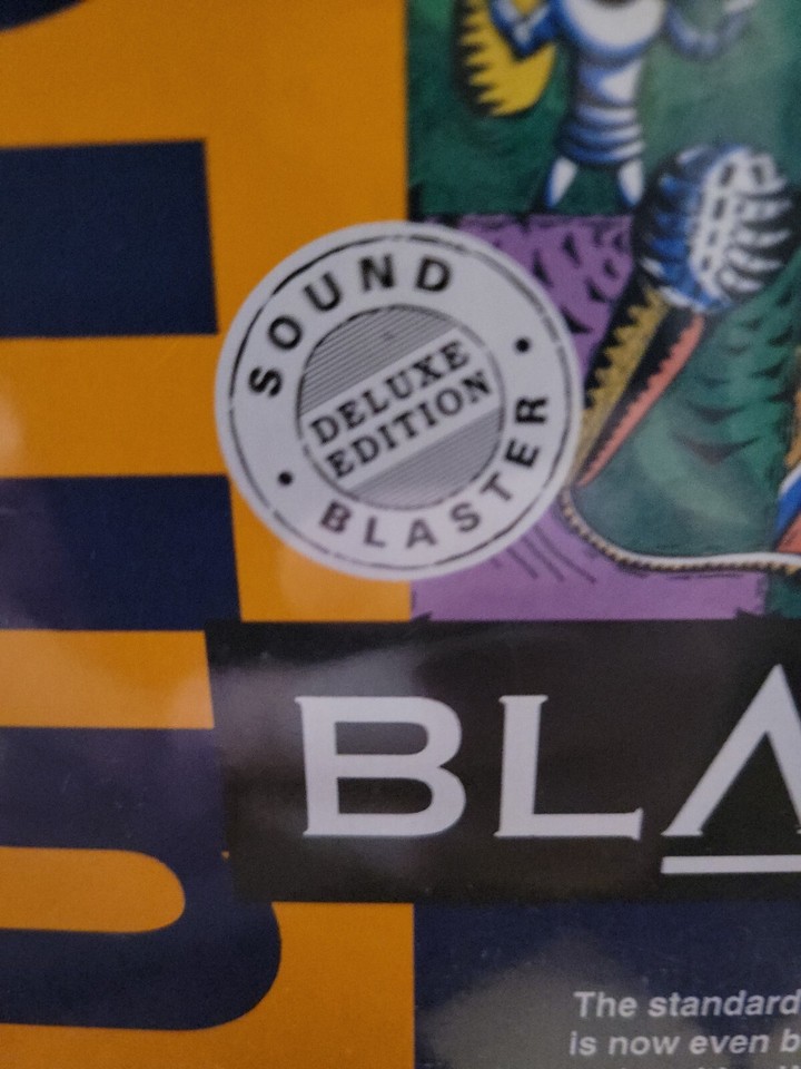 Creative Labs Sound Blaster 2.0 DELUXE EDITION - Sealed - New in Box ...