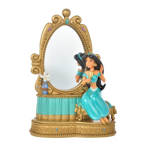 Disney Store Japan Aladdin Jasmine Figure Stand Mirror Story Collection ...
