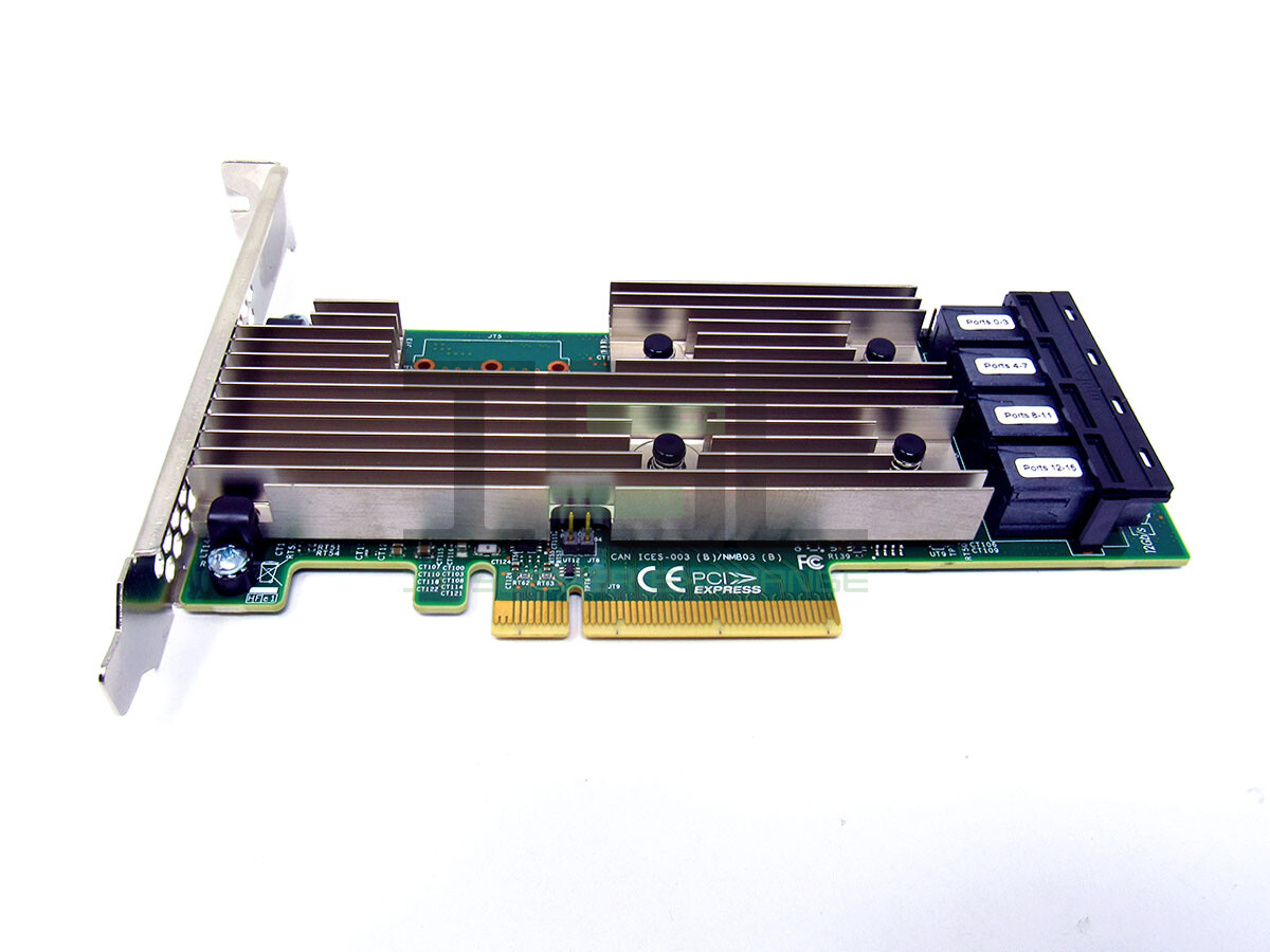 SAS9305-16I LSI SAS 9305-16I 16 Port PCIe 3.0 x8 12 Gb/s Host Bus ...