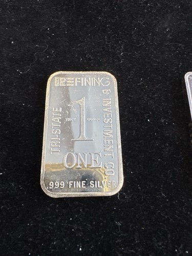 Vintage Tri-State Refining & Investment Co 1 oz .999 Silver Divisible ...
